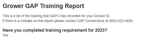 Online Training Instructions - GAP Connections - Tobacco, Hemp & Crop ...